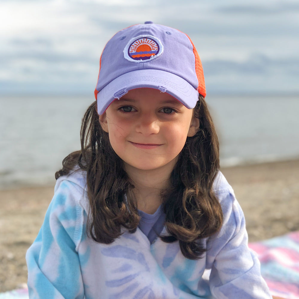 Salty Kids Trucker Hat – Adjustable Snapback for Ages 3–10